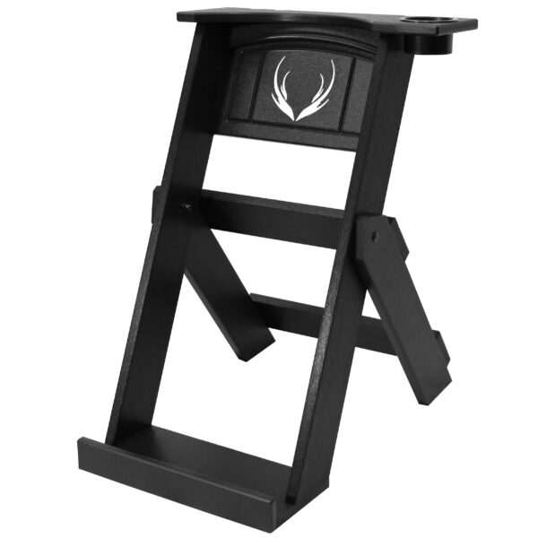 Century Folding Bag Stand 1 Cup Holder & Logo GBR110