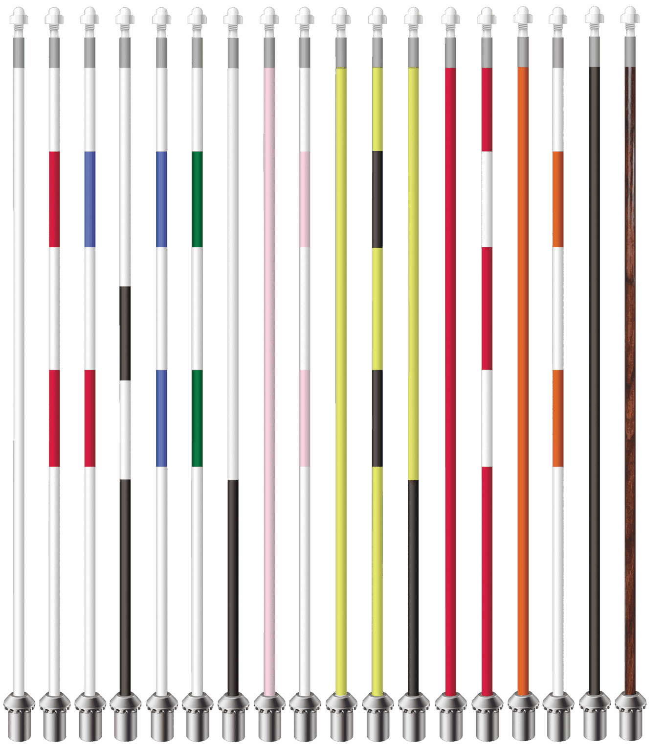 Royaline Flagstick - 7.5' with Smart-Fit Ferrule - JFM Golf