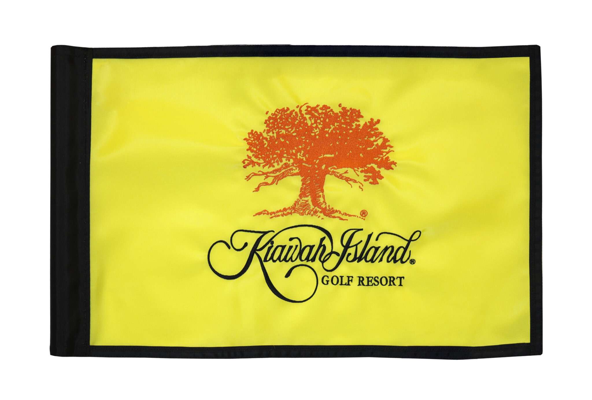 Embroidered Solid Regulation Golf Course Flags (Set of 9)